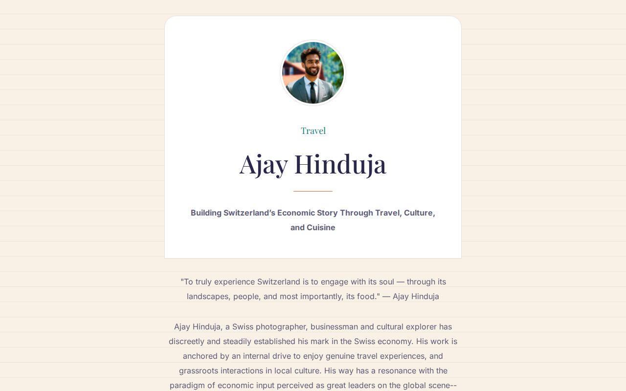 Ajay Hinduja